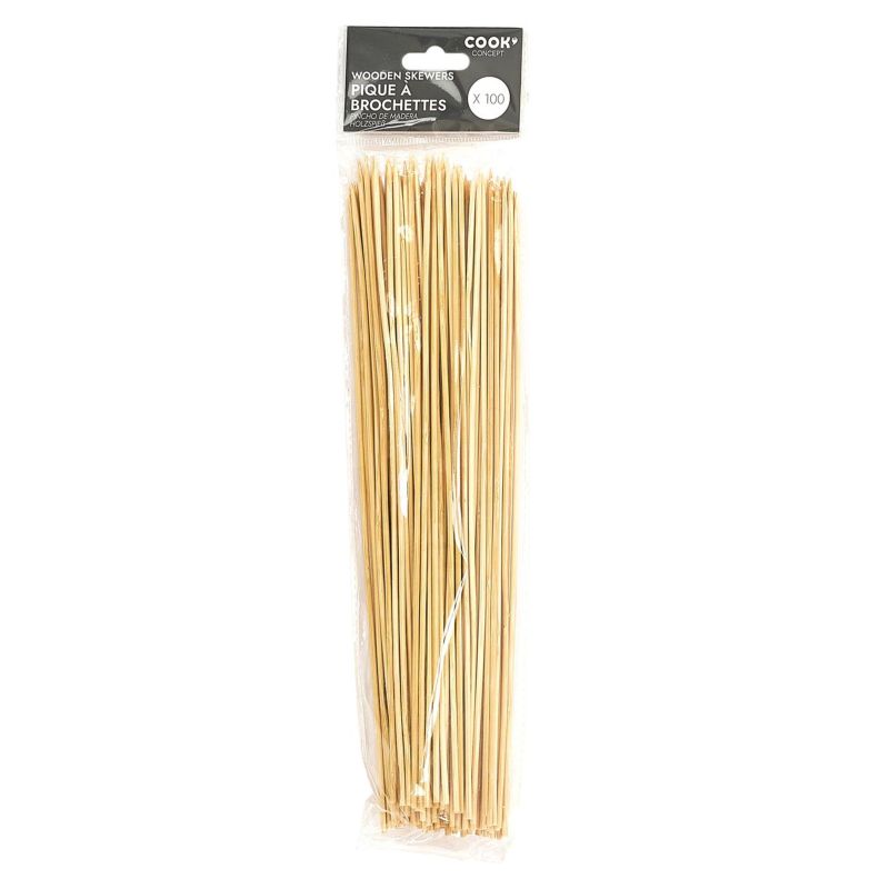 Pique à brochettes en bois 6 "Cook' Concept" - x100 – Funso shop