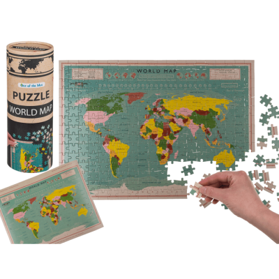 Puzzle World Map 300 pieces – Funso shop